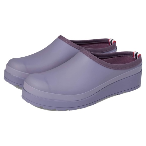 Hunter | Shoes | Hunter Clogs Iridescent Purple Original Play Clogs ...